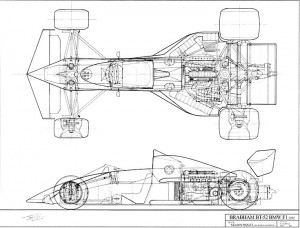 drawing - Motorsport Retro