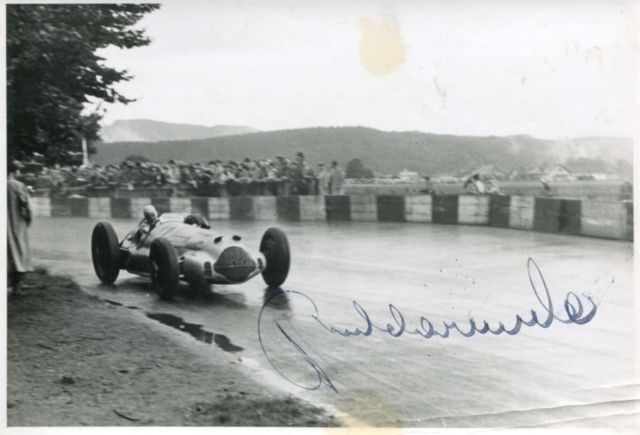 eBay find of the day: Signed Rudolf Caracciola photo - Motorsport Retro