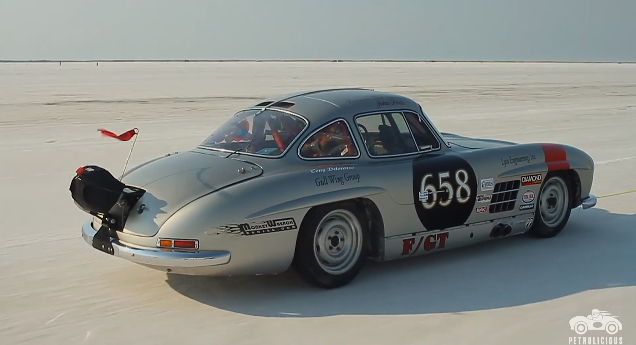 Video: A million-dollar car on the salt - Motorsport Retro