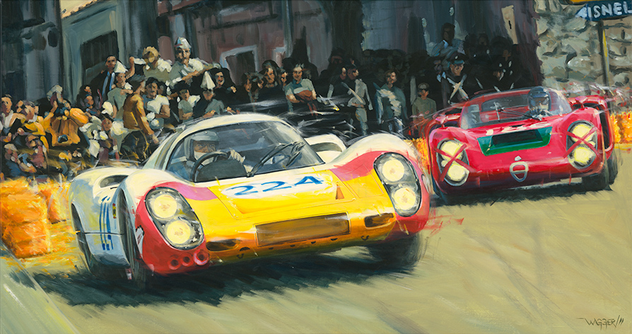 Action, Energy, Speed and Spectacle: Klaus Wagger's Automotive Art ...