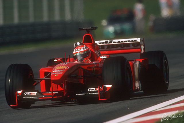 Photo of the day: Irvine wins the first Malaysian F1 Grand Prix (1999 ...