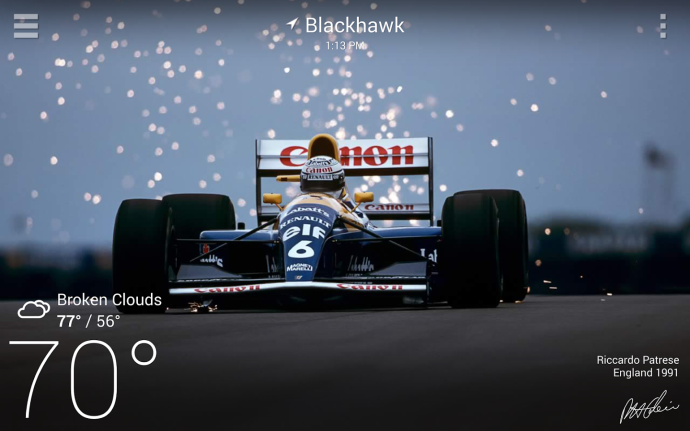 Like F1? You'll love this free weather app! - Motorsport Retro