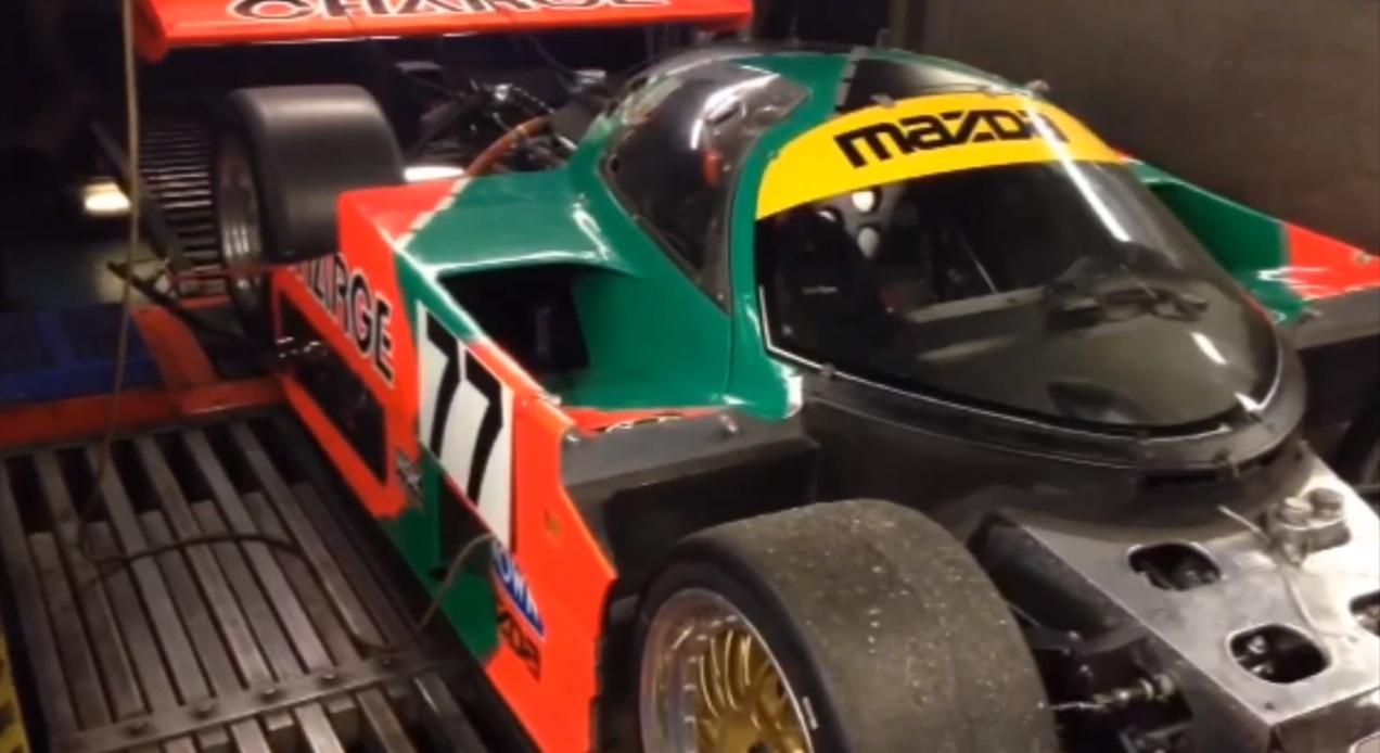 Mazda 767B SCREAMS on the dyno - Video - Motorsport Retro