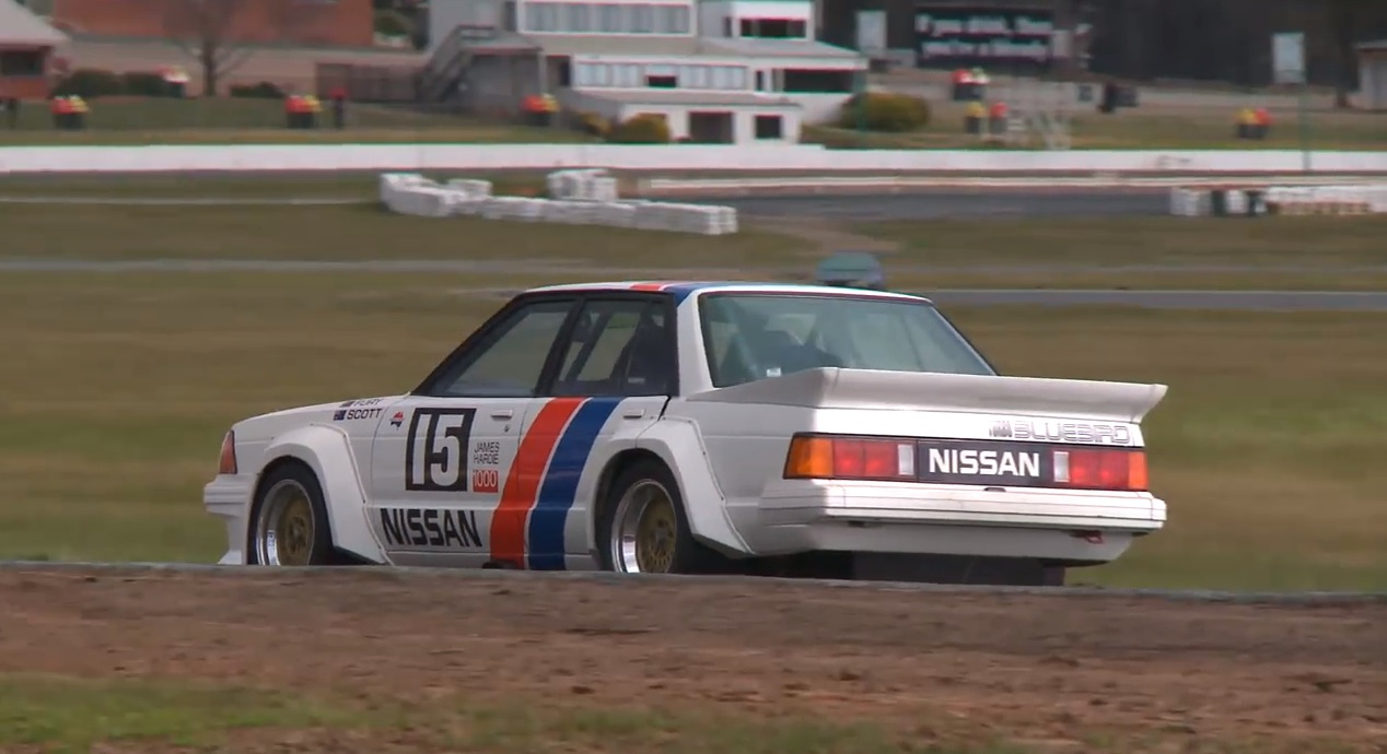 Nissan Bluebird Turbo - George Fury reunited