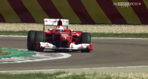 Formula 1 Driving: "Your Eyes are the Last Reference Point"