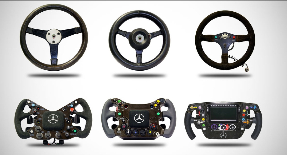 McLaren F1 steering wheels through the ages - Gallery