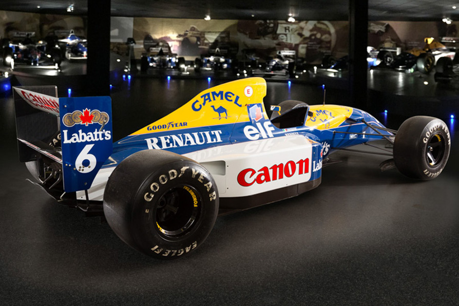 For Sale: Ex-Patrese 1992 Williams FW14B